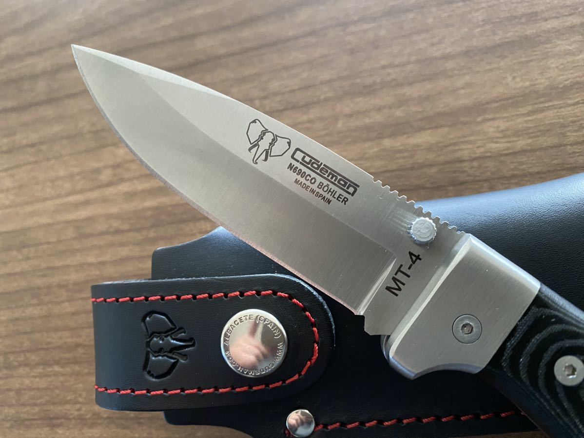 CUDEMAN クードマン MT4 N690Co マイカルタ 384-M フォールディング ナイフ(ハンティングナイフ、狩猟刀)｜売買された ...