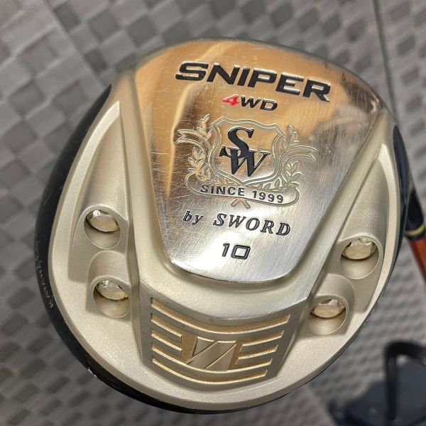 Q861-O44-750 KATANA カタナ ドライバー SWORD SNIPER 4WD 10/GRAPHITE DESIGN Tour ...