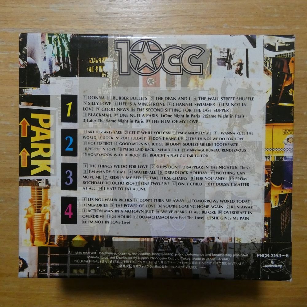 41088422; 4CD+ブックレット+交換ディスクBOX 10cc / THE GREATEST SONGS AND MORE(ロック ...