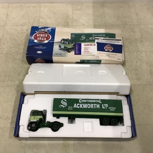 1円〜 CORGI他 1/50等 KINGS OF THE ROAD Scammell Crusader Tilt Trailer C.R.T ...
