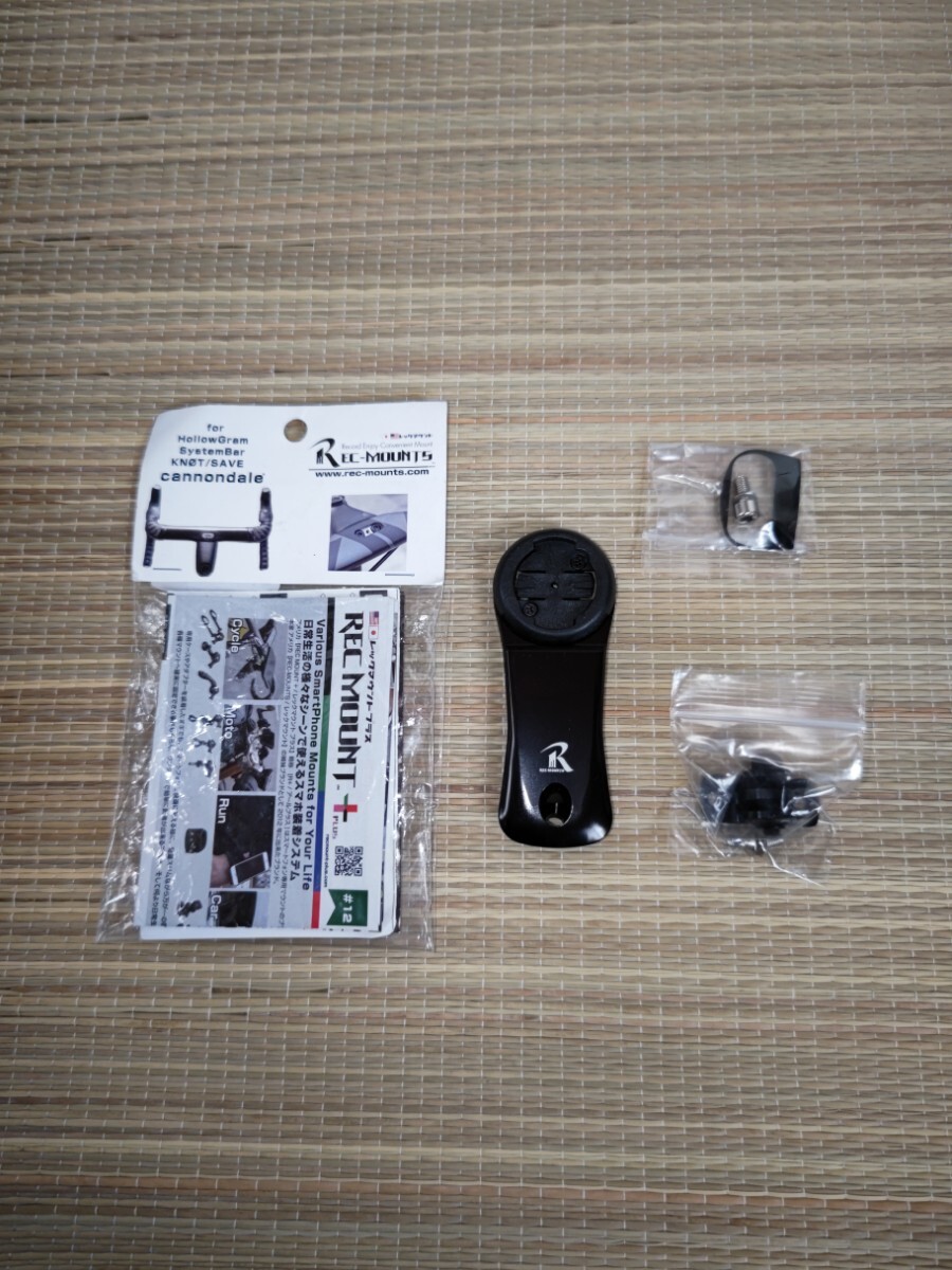 REC-MOUNTS／レックマウント キャノンデール HollowGram SystemBar KNT/SAVE 専用 CAAD+GP(サイクルコンピューター)｜売買されたオークション情報 ...