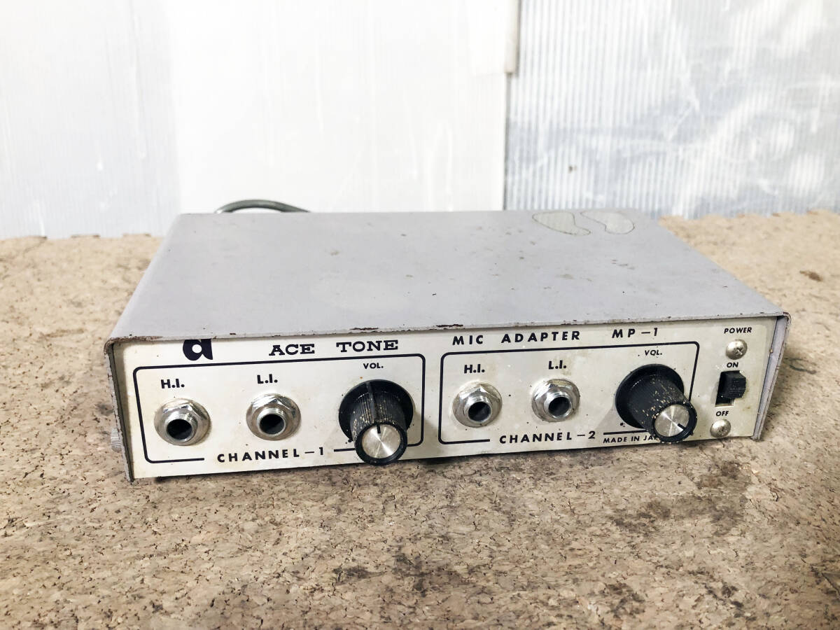 ACE TONE マイクアダプター MP-1 / MIC ADAPTER エフェクター変換機 MP-1 D4S9(エフェクター)｜売買された ...