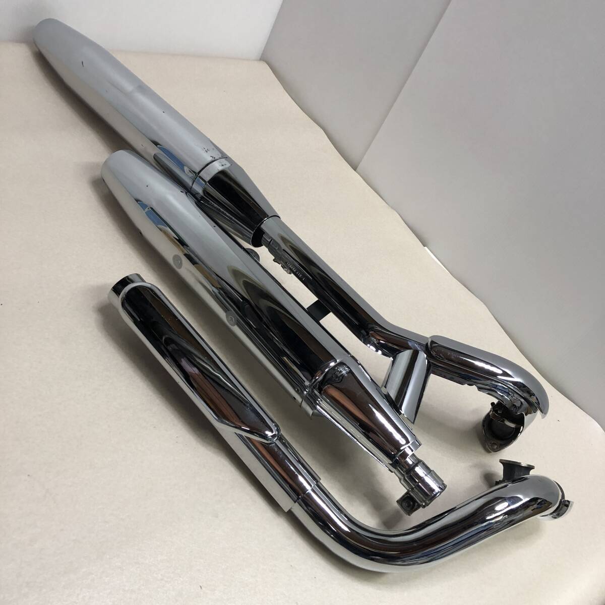 ヤマハ ドラッグスター400 純正マフラー 4TR-1 4TR-2 5KP-1 5KP-2 YAMAHA DragStar400(マフラー本体 ...