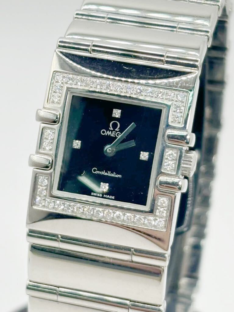 ML10511 稼働品 OMEGA/オメガ コンステレーション 1376 ダイヤ クォーツ 腕時計 レディース(コンステレーション)｜売買され ...