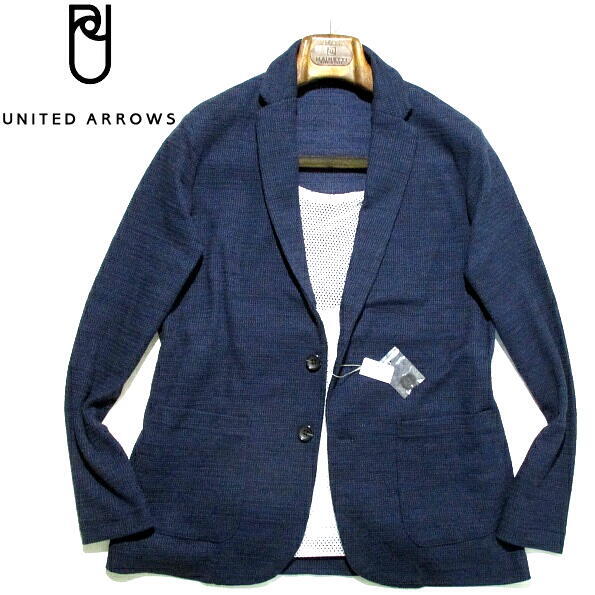 春夏 ユナイテッドアローズ ワッフル 凹凸 サーフニット テーラードジャケット 紺 ネイビー Mサイズ UNITED ARROWS(Mサイズ)｜売買されたオークション情報、yahooの商品情報 ...