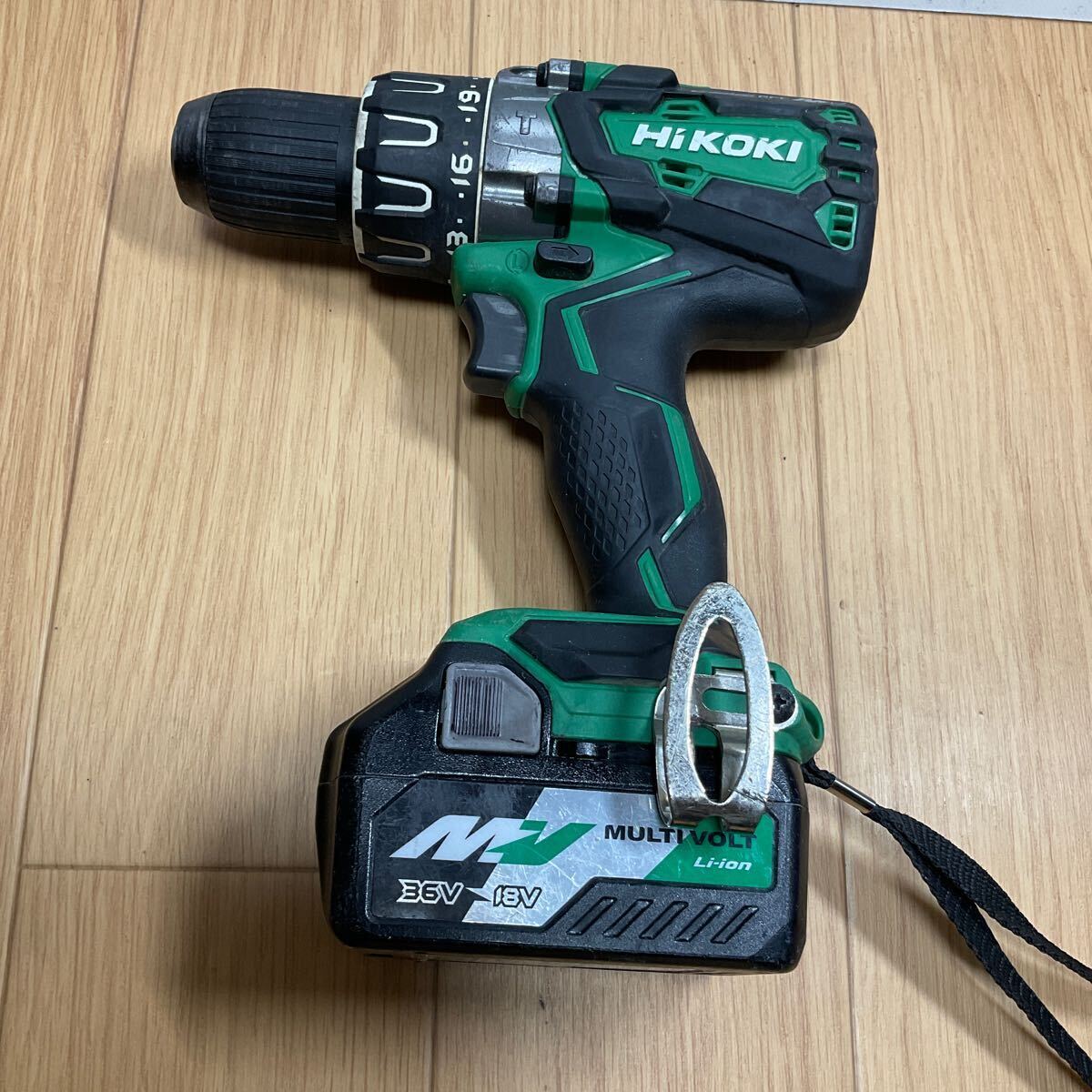 ハイコーキ コードレス振動ドライバドリル DV36 DA 36V/2.5Ah 本体＋バッテリー ブラシレスモータ 動作確認(本体)｜売買された ...