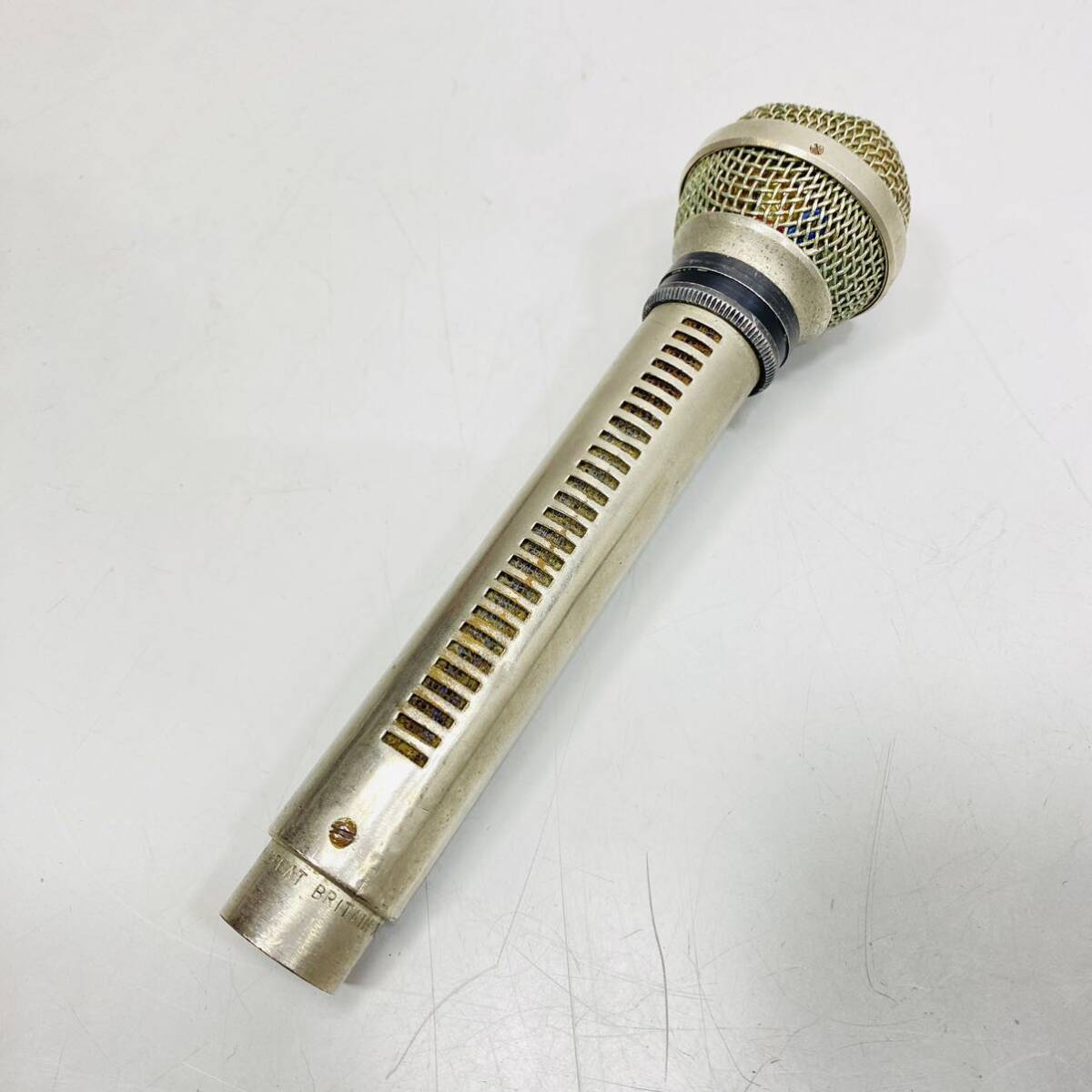 240425-25 AKG D24 ダイナミックマイク Beatles 60年代 アカゲ ヴィンテージ 音出し確認済み(ダイナミックマイク ...