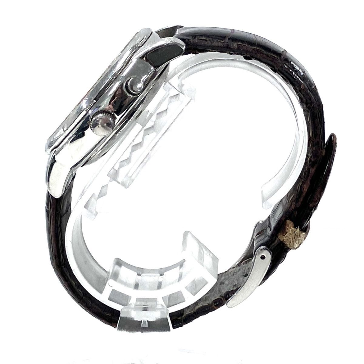 Y011-K44-4820 SEIKO セイコー KINETIC キネティック 5M54-0AE0 メンズ 腕時計 自動巻き デイテイト 裏 ...