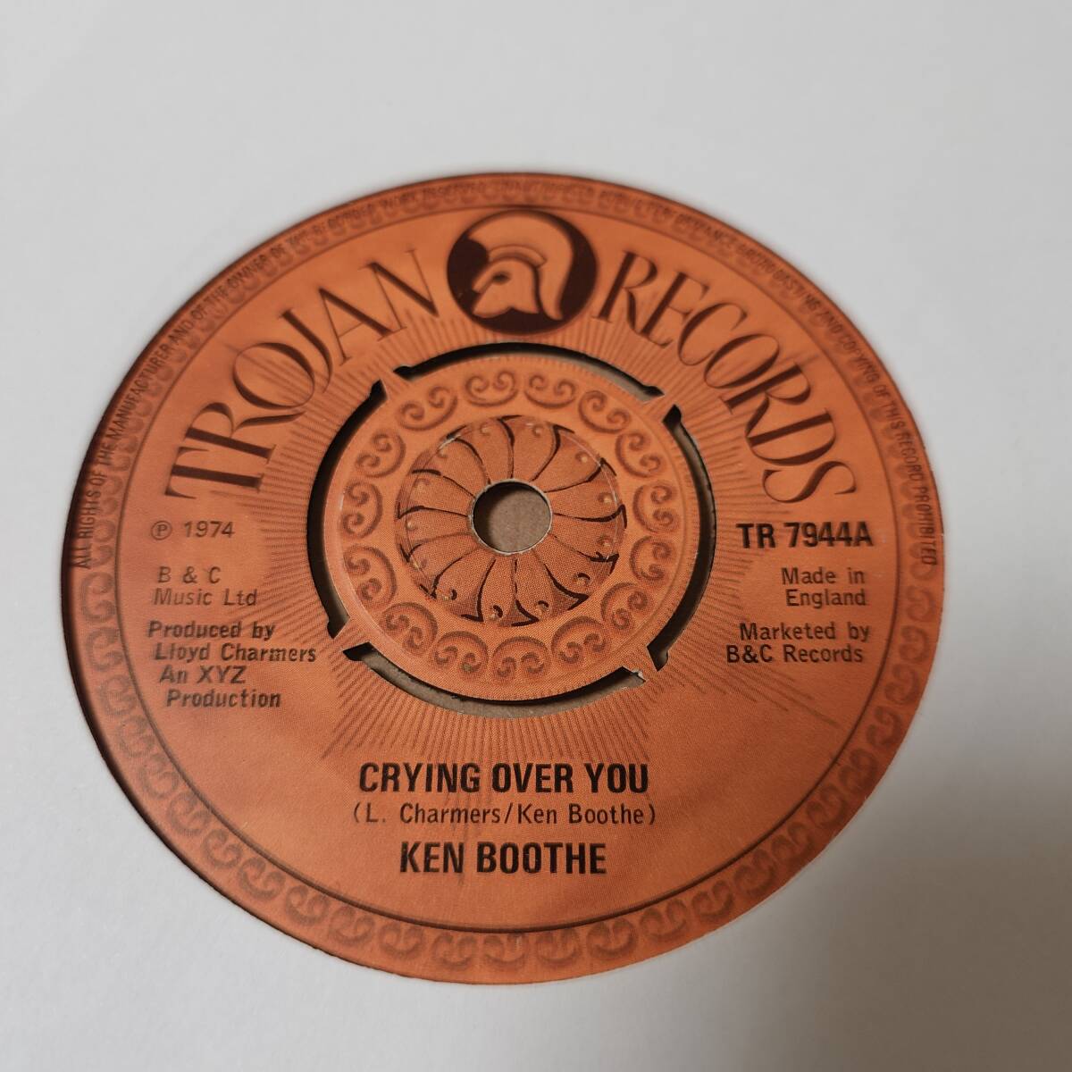 Ken Boothe - Crying Over You / Now You Can See Me Again When Will I See ...