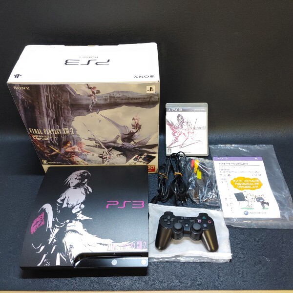 PS3 FINAL FANTASY XIII-2 LIGHTNING EDITION Ver.2 320GB CECH-3000B FF 薄型 ...