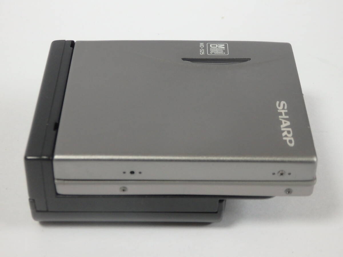E258A10 ジャンク SHARP / MD-S25 / ポータブルMDプレーヤー シャープ / 外付け電池ケースあり(再生専用)｜売買されたオークション情報、yahooの商品情報を ...