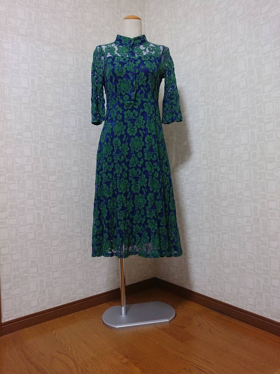 レディース 女性用 婦人用 ワンピース ドレス レース Libby＆Roseリビーアンドローズ イベント 舞台 発表会 緑青系(ワンピース)｜売買されたオークション情報、yahooの商品情報を ...