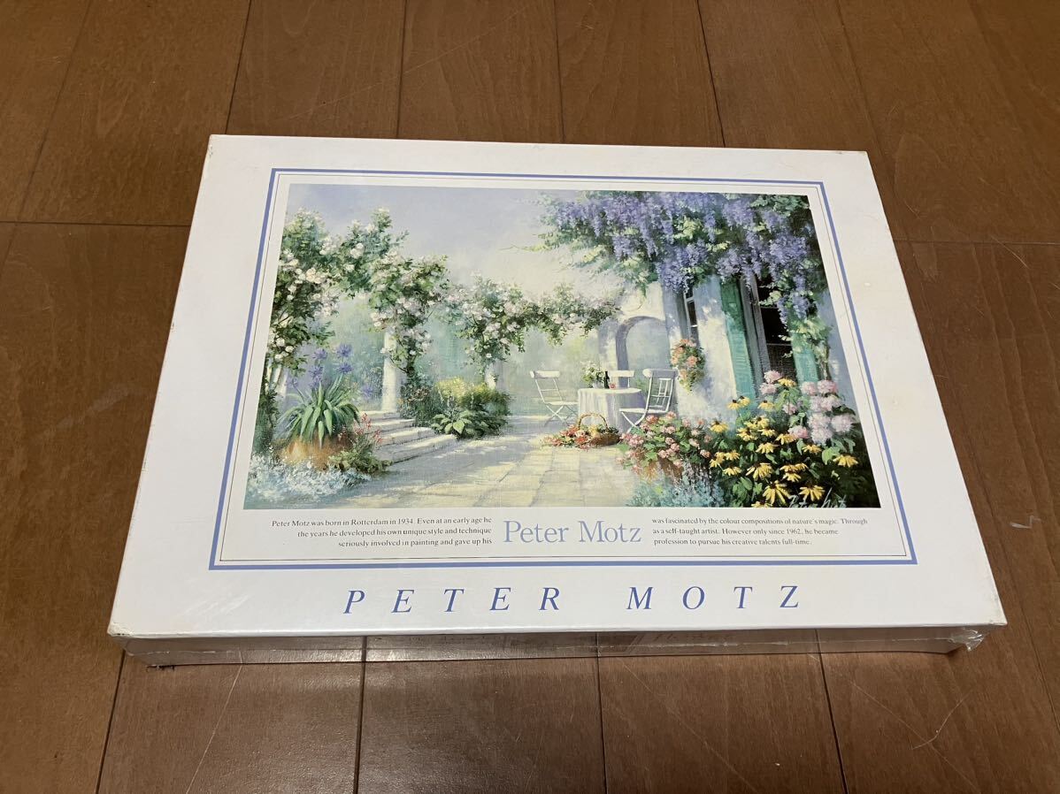 ピーター モッツ フローラルガーデン 70-1-2000 ジグソーパズル 750ピース PETER MOTZ レア 廃盤 JIGSAW ...