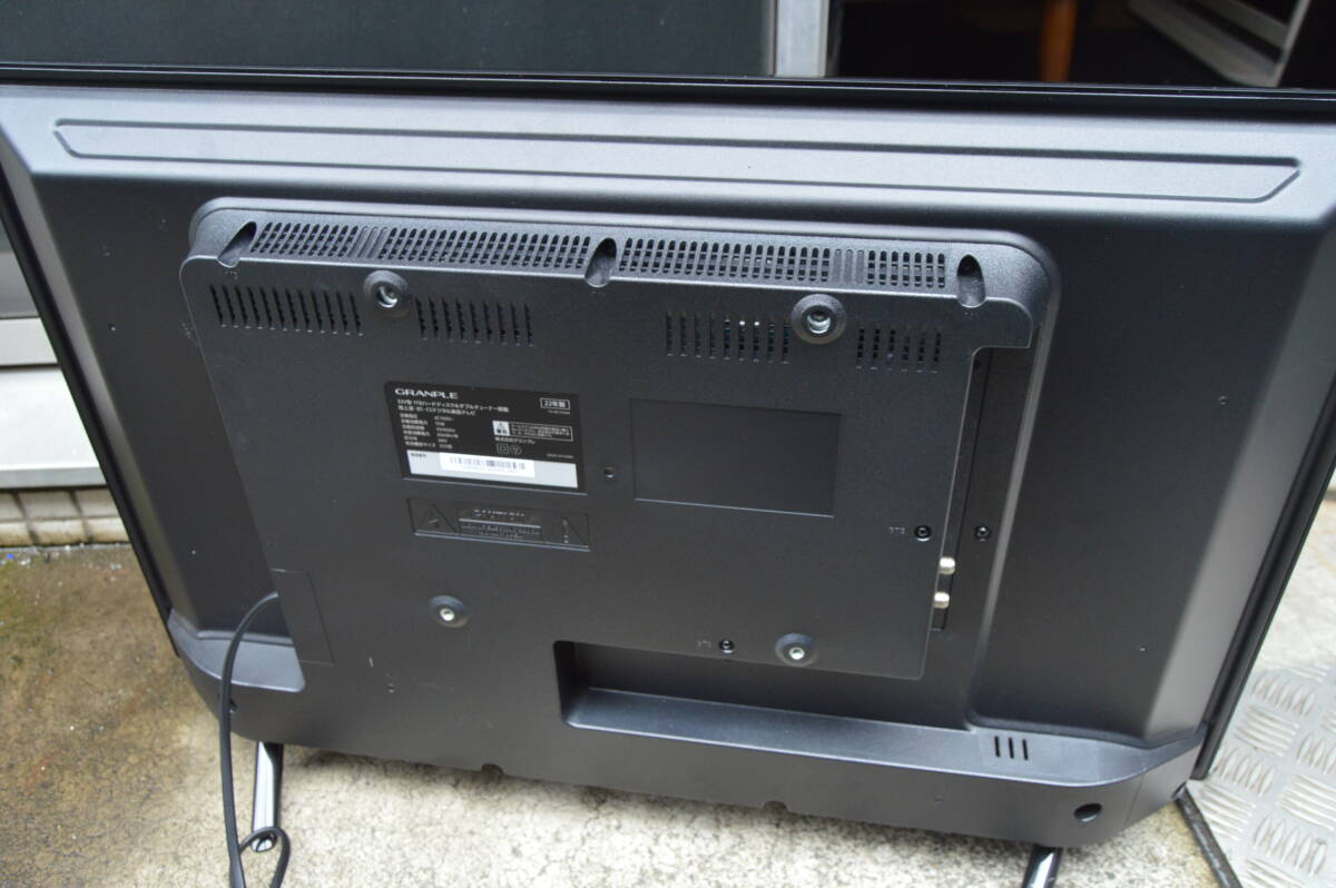 グランプレ GRANPLE 32V型 1TBハードディスク ダブルチューナー 液晶テレビ TV-60-T523A 2022年製 リモコン B ...