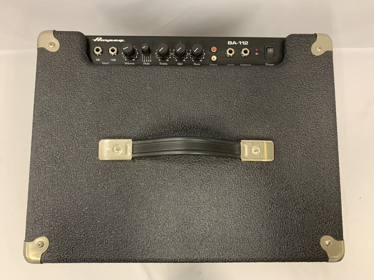 Ampeg アンペグ BA112 アンプ 005 084/951G(コンボアンプ)｜売買されたオークション情報、yahooの商品情報をアーカイブ公開 - オークファン（aucfan.com）