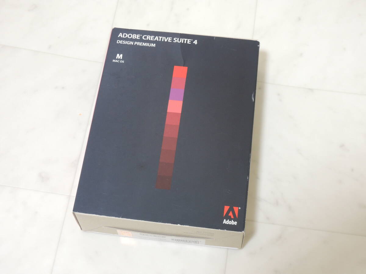 A-05408 Adobe Creative Suite 4 Design Premium Mac 日本語版 CS4 InDesign Photoshop Extended ...