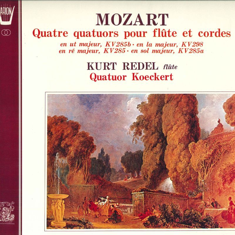 LP Kurt Redel Quatuor Koeckept Quatre Quatuors Pour Flute Et Cordes ...
