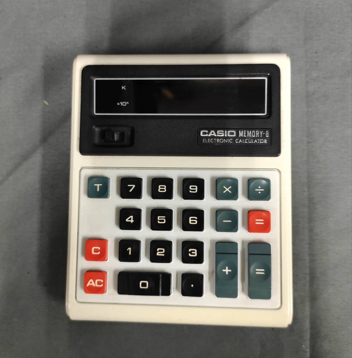 060808 271915-14 CASIO カシオ MEMORY-8 電卓 計算機 ジャンク扱い(カシオ)｜売買されたオークション情報 ...