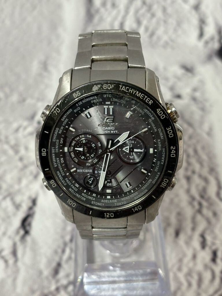 Casio カシオ エディフィス EQW-T1010DB-1AJF 電波ソーラー 腕時計 3414-6(EDIFICE)｜売買されたオークション情報、yahooの商品情報をアーカイブ公開 ...