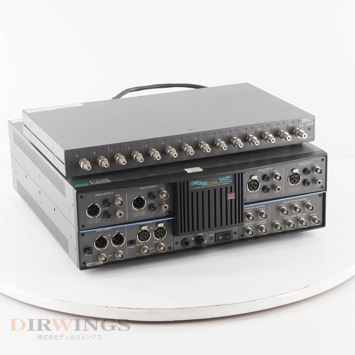 DW 8日保証 SYS-2522 Audio Precision SYSTEM TWO CASCADE DUAL DOMAIN AUDIO ...