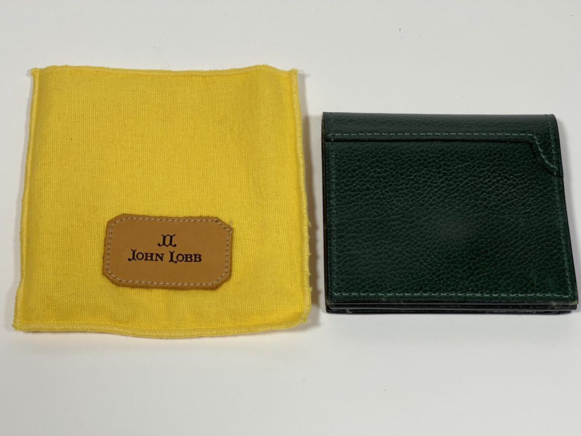 John Lobb 本革 コインケース ② ジョンロブ 靴の王者 JOHN LOBBコインケ 色グリーン(ジョン・ロブ)｜売買されたオークション情報、yahooの商品情報をアーカイブ公開 ...