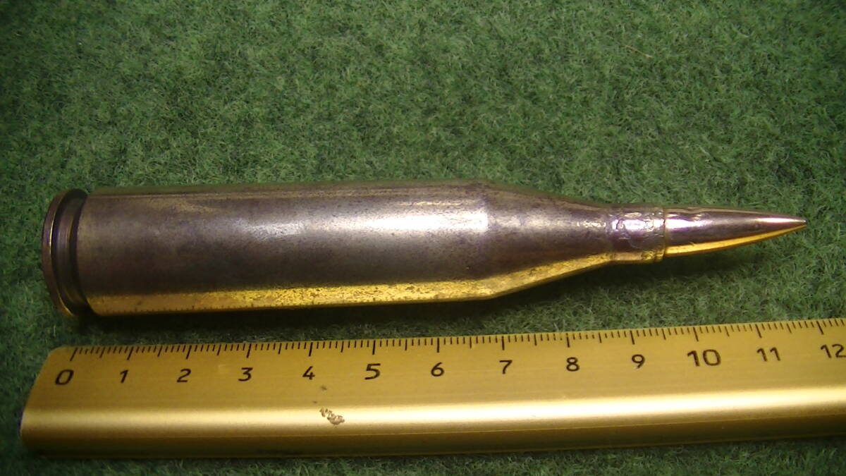独軍 Pzb39 対戦車ライフル 薬莢弾頭 短機関銃砲弾 ナチスドイツ軍 ソビエトロシア ソ連赤軍(その他)｜売買されたオークション情報 ...
