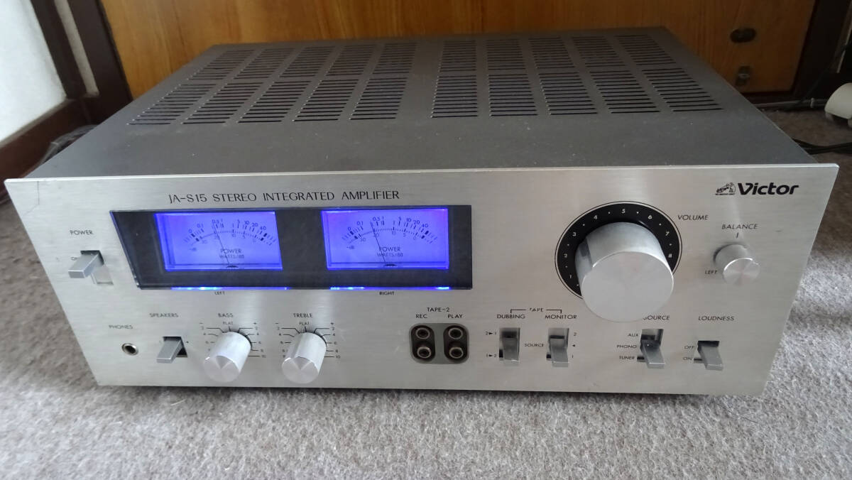 Victor JA-S15 Stereo Amplifier プリメインアンプ(ビクター)｜売買されたオークション情報、yahooの商品情報を ...