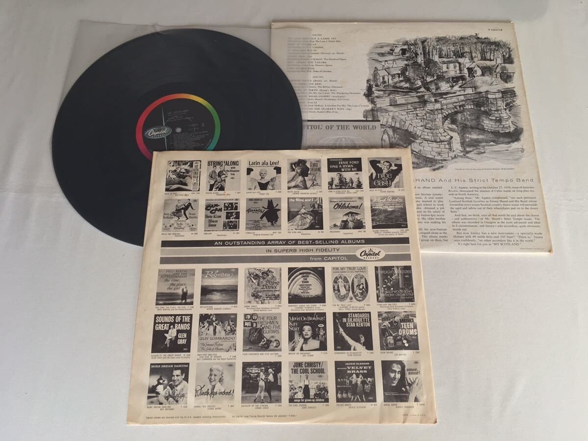 Jimmy Shand and His Strict Tempo Band / My Scotland LP CAPITOL USA T ...