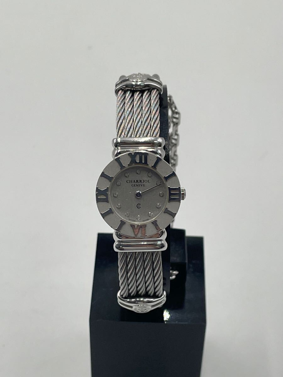 hm04 シャリオール ジュネーブ CHARRIOL GENEVE レディース 腕時計 動作未確認(シャリオール)｜売買されたオークション情報 ...