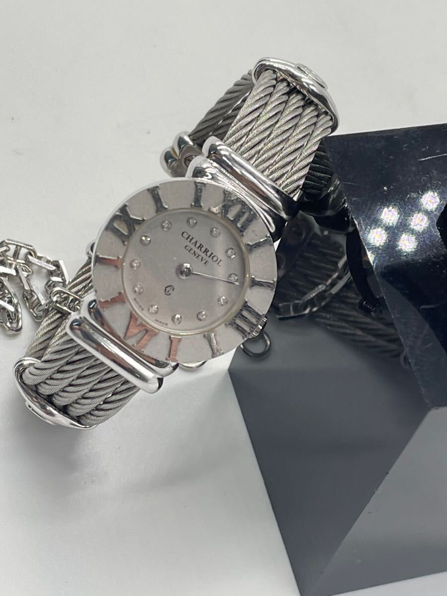 hm04 シャリオール ジュネーブ CHARRIOL GENEVE レディース 腕時計 動作未確認(シャリオール)｜売買されたオークション情報 ...