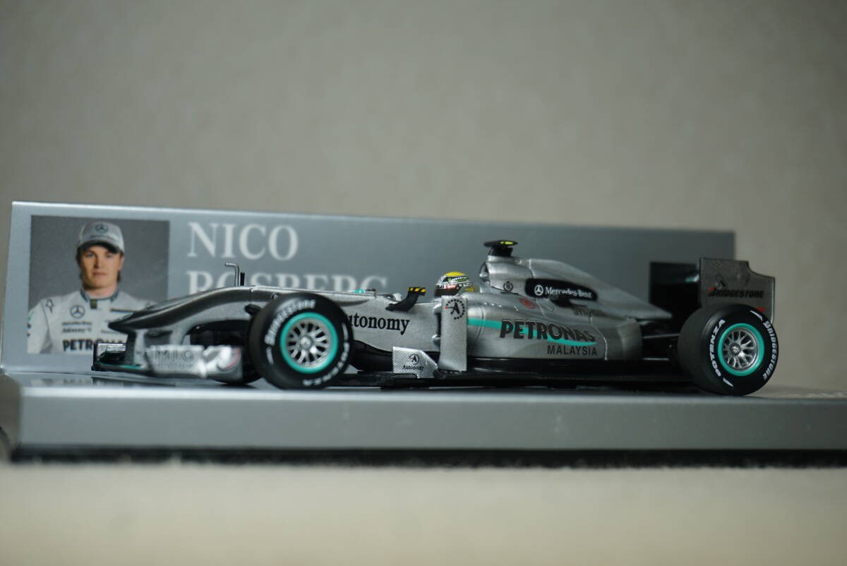 1/43 1円スタート ロズベルグ MINICHAMPS MERCEDES MGP W01 #4 Rosberg 2010 メルセデス F1 GP(レーシングカー)｜売買されたオークション情報 ...