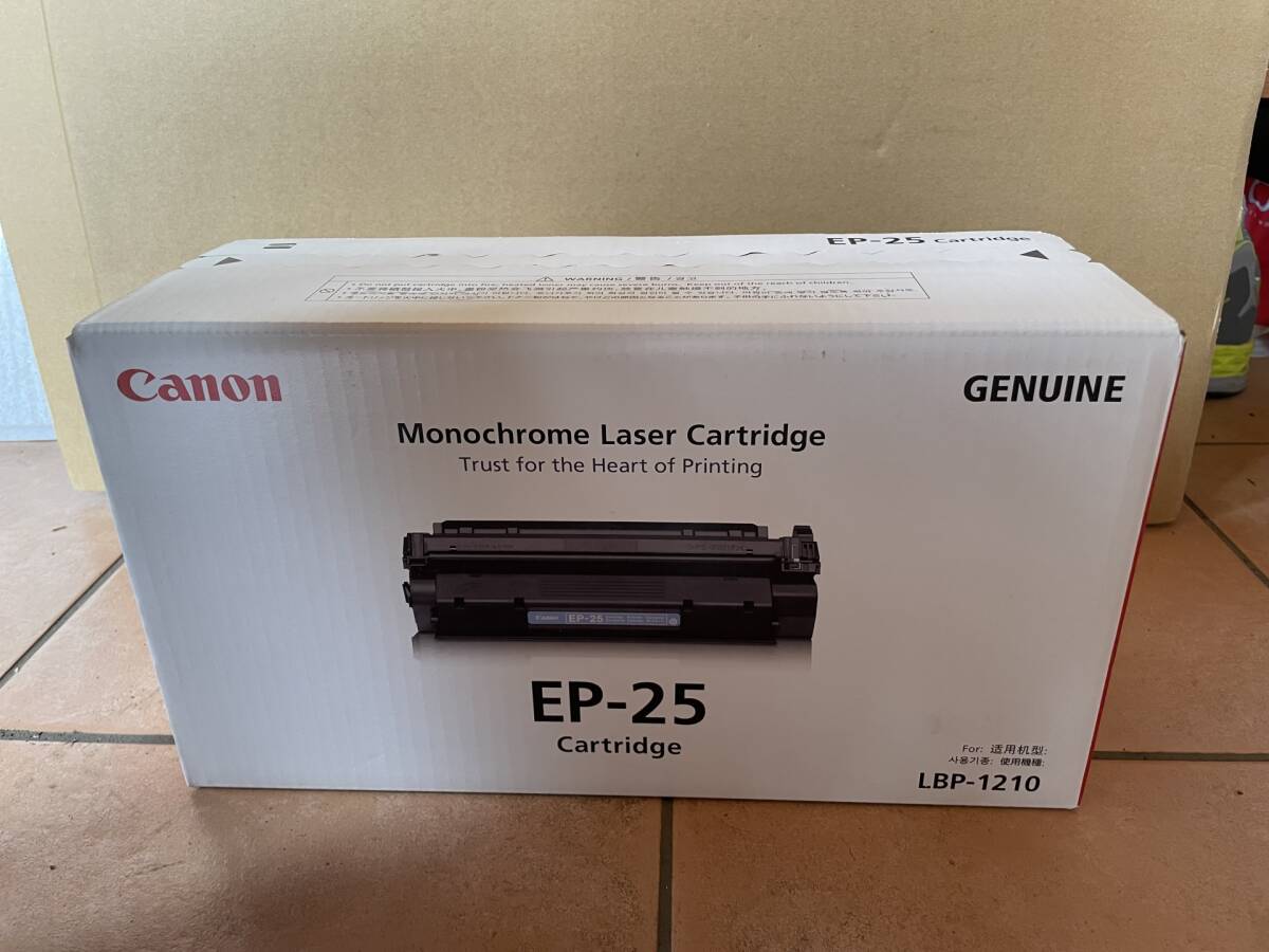 Canon キヤノン トナーカートリッジ EP-25 LBP-1210 レーザー 純正品 長期保存(キヤノン)｜売買されたオークション情報 ...