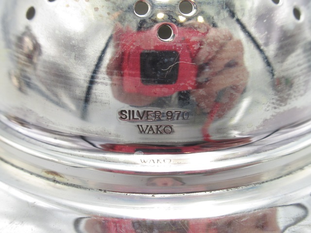 〓銀座和光 WAKO シルバー ティーストレーナーセット 茶こし 茶漉し SILVER970 共箱 銀製 ξ(その他)｜売買されたオークション情報、yahooの商品情報をアーカイブ公開 ...