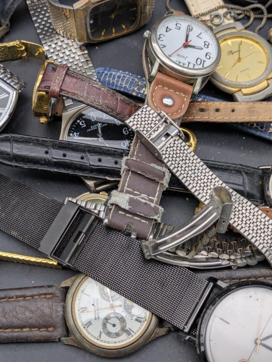 夏本 12月 時計まとめ① Marino FOSSIL TELVA J-axi RAYARD ELLE SUNLORD SCRIPT BALLY ALBA レザー ゴールド QUARTZ ...
