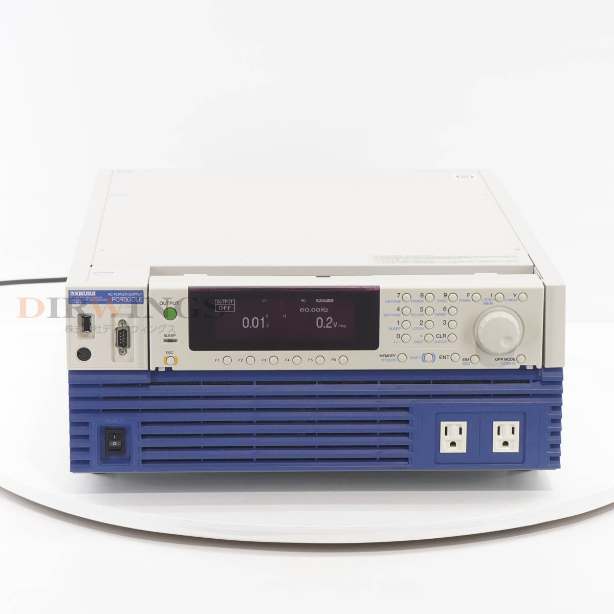 DW 8日保証 PCR500LE PCR-LE KIKUSUI AC1-150V/AC2-300V 菊水 AC POWER SUPPLY 交流 ...