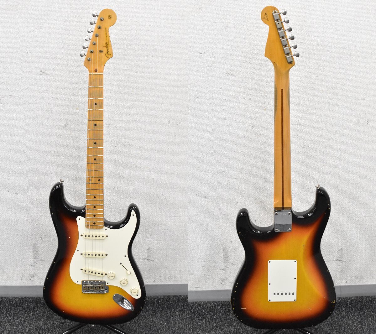 C 0650 Fender CUSTOM SHOP 58 STRATOCASTER Relic Todd Krause MB 58 RST F3T TK #R64621 エレキギター ...