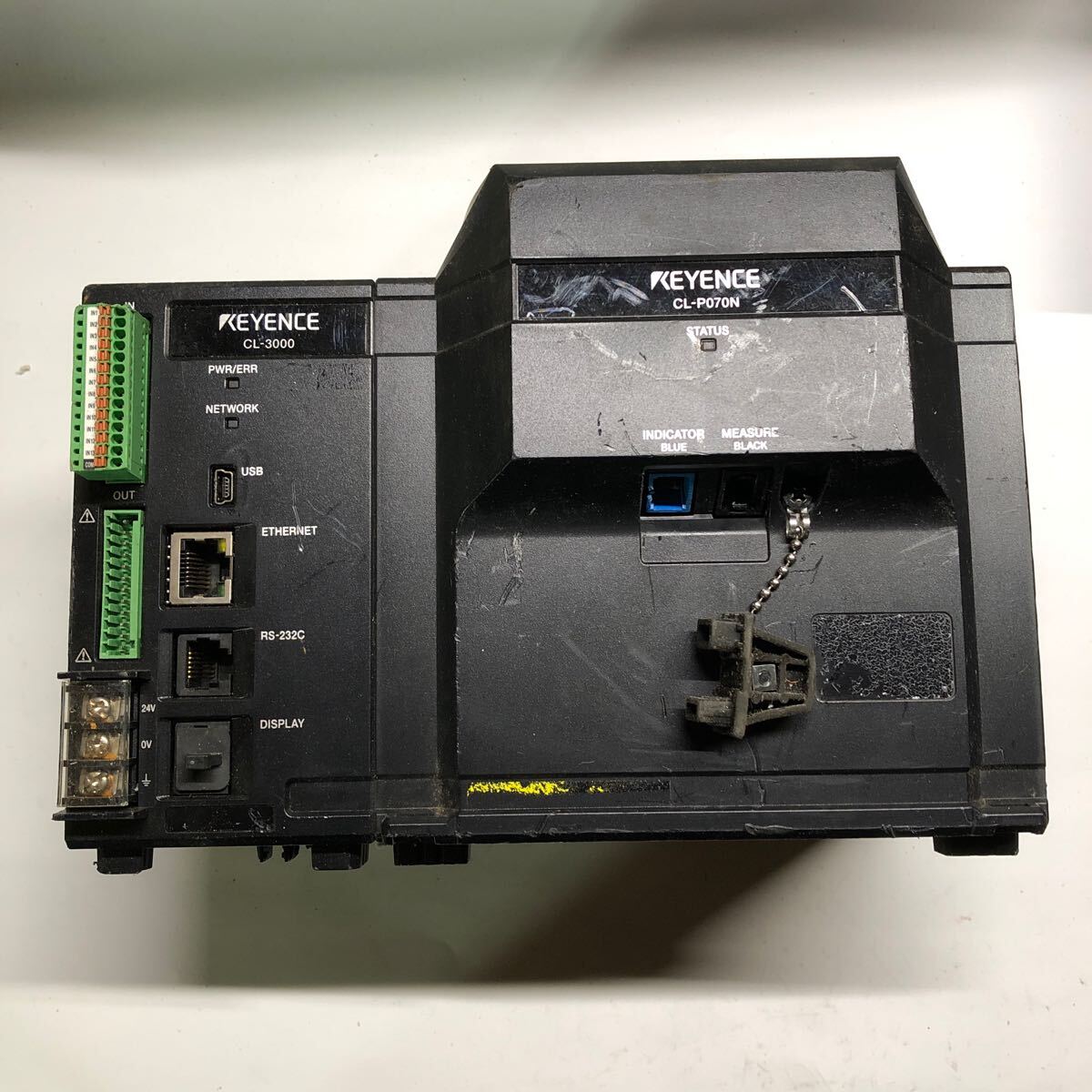 KEYENCE CL-P070N+CL-3000(電材、配電用品)｜売買されたオークション情報、yahooの商品情報をアーカイブ公開 ...