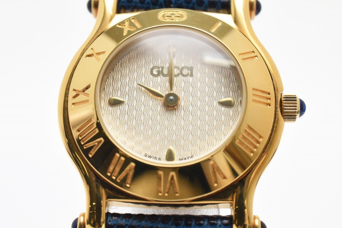 箱付き グッチ 6500L ラウンド ゴールド クォーツ レディース 腕時計 GUCCI(女性用)｜売買されたオークション情報、yahooの商品情報をアーカイブ公開 - オークファン ...