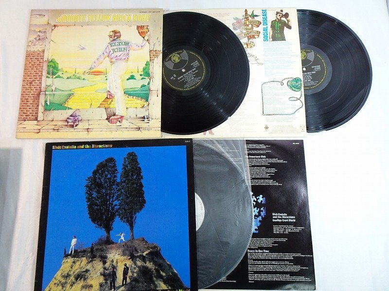 洋楽FOLK LP10組 BILLY JOEL / PHILL COLLINS / Elvis Costello / Elton John ビリージョエル/フィルコリンズ レコード_東Nwp ...