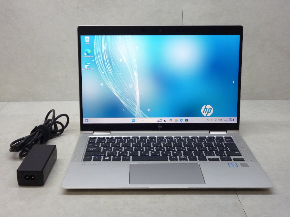 第8世代 HP EliteBook x360 1030G4 2in1 Core i5 1.6GHz/8GB/SSD256GB/高解像度/タッチ ...