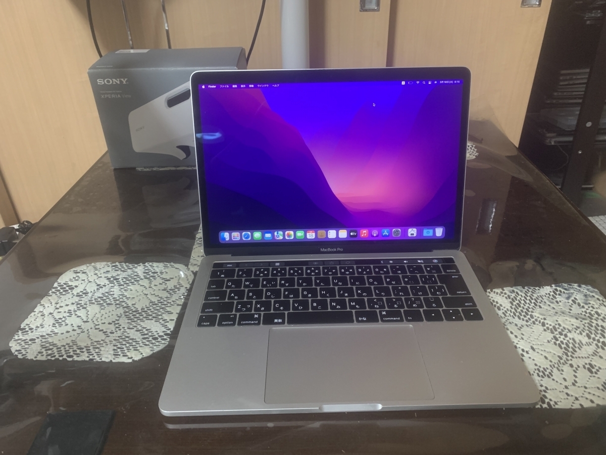 極 Apple MacBook Pro Retina A1706 2016 モデル Core i5 2.9GHz/13.3インチ/Win10 Pro/8GB/PCI SSD 512GB ...