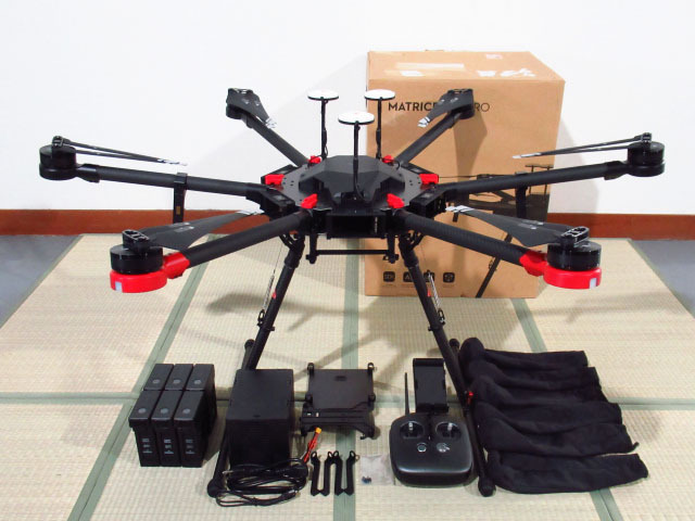 DJI Matrice マトリックス 600 pro M600P ドローン / 送信機 GL890A / バッテリー TB47S / 充電器 ...