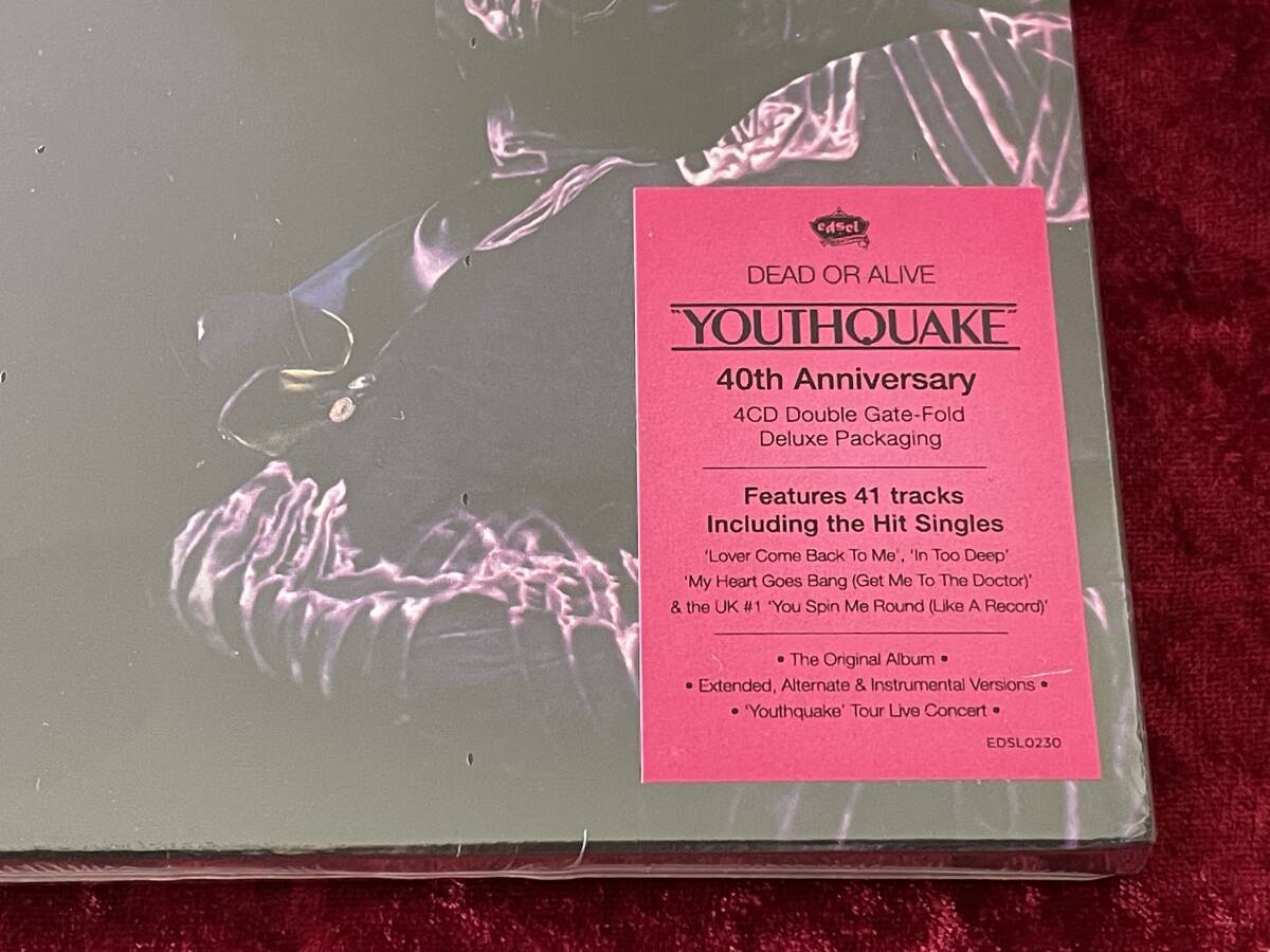 /DEAD OR ALIVE/4CD/YOUTHQUAKE 40TH ANNIVERSARY DELUXE EDITION/デッド オア ...