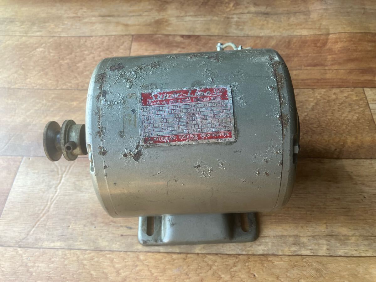 三菱 SUPERLINE SP-R 100w 4P モーター 100V 業務用 カキ氷機 初雪 取り外し品(その他)｜売買されたオークション ...