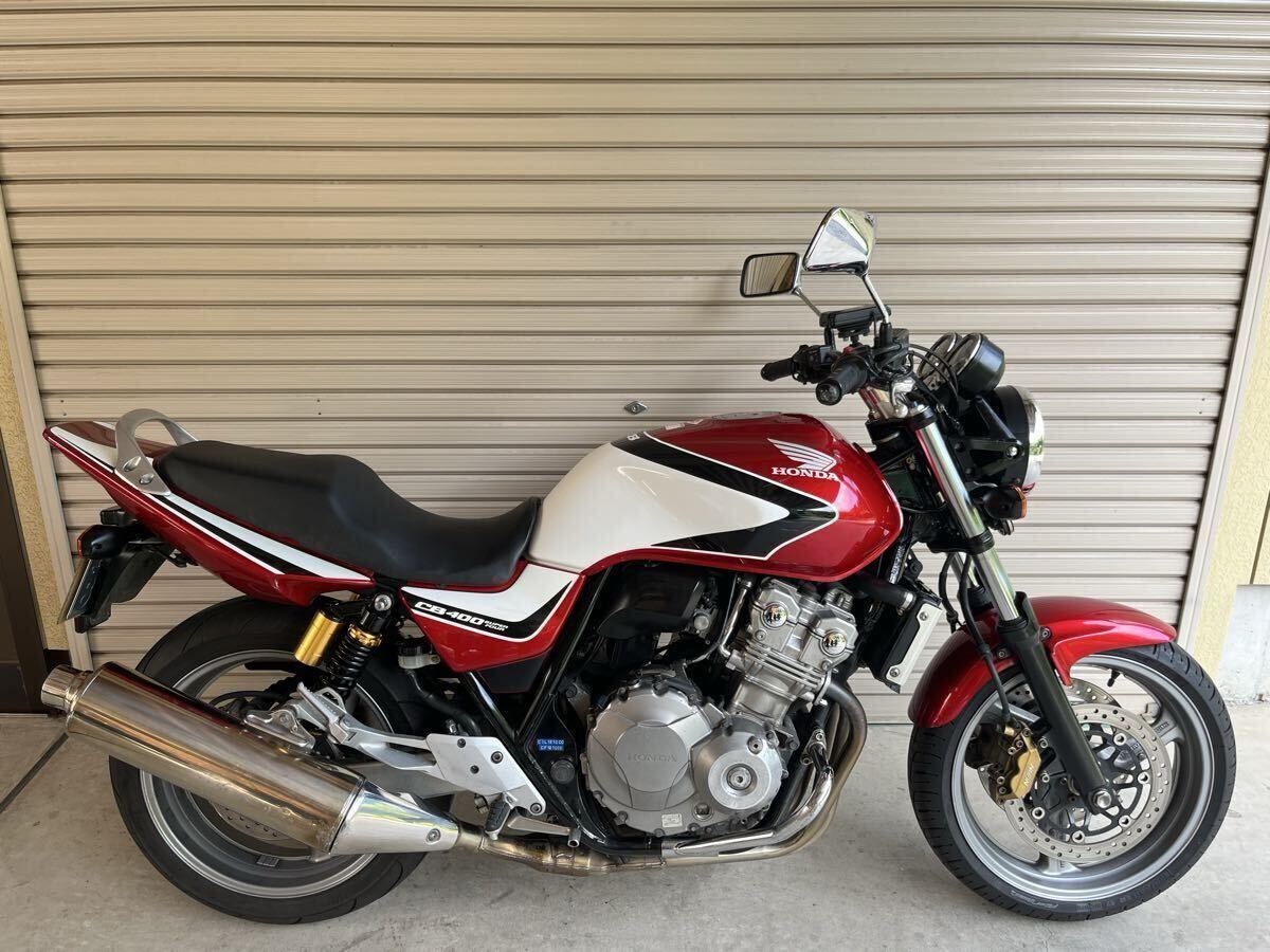 HONDA 絶版 CB400SFV Revo NC42 実動 2008年式 車検R9年4月 CB400SF スーパーフォア(251cc ...