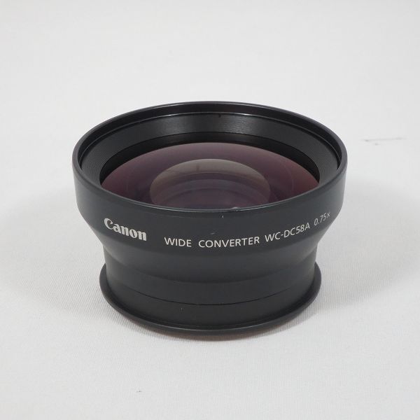 ソフマップ Canon WC-DC58A ワイドコンバーター 0299B001(コンパクトカメラ用)｜売買されたオークション情報、yahooの ...
