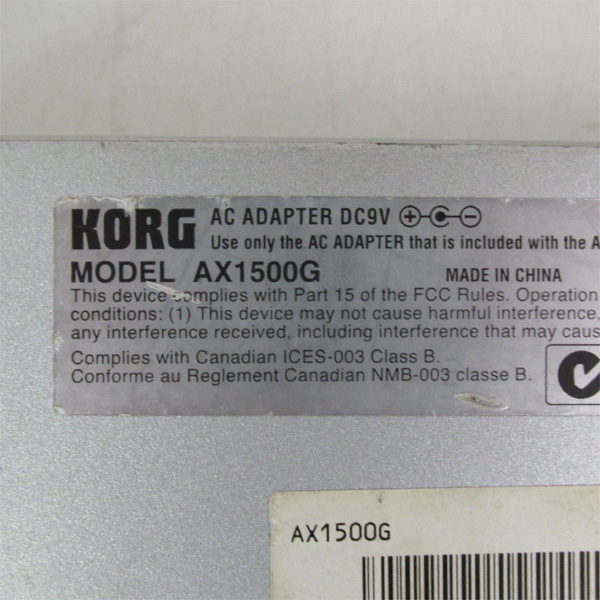 KORG/コルグ TONE WORKS AX1500G マルチエフェクター/本体のみ(マルチエフェクター)｜売買されたオークション情報 ...