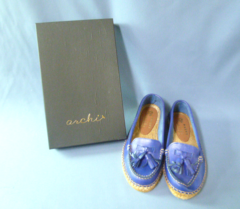 2♯ 80％OFF archi×SALVI CIGNO SHOES/AS13-AC1/青/靴(24.0cm)｜売買されたオークション情報 ...