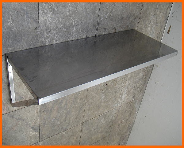 11K2447Z 業務用ステンレス天吊棚平棚食器棚 950x400x350