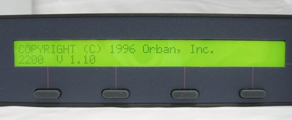 orban Optimod-FM 2200/J Digital Streo Encoder #89911(その他)｜売買されたオークション情報 ...